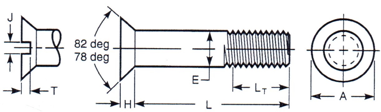 COUNTERSUNK BOLTS | zero products inc.